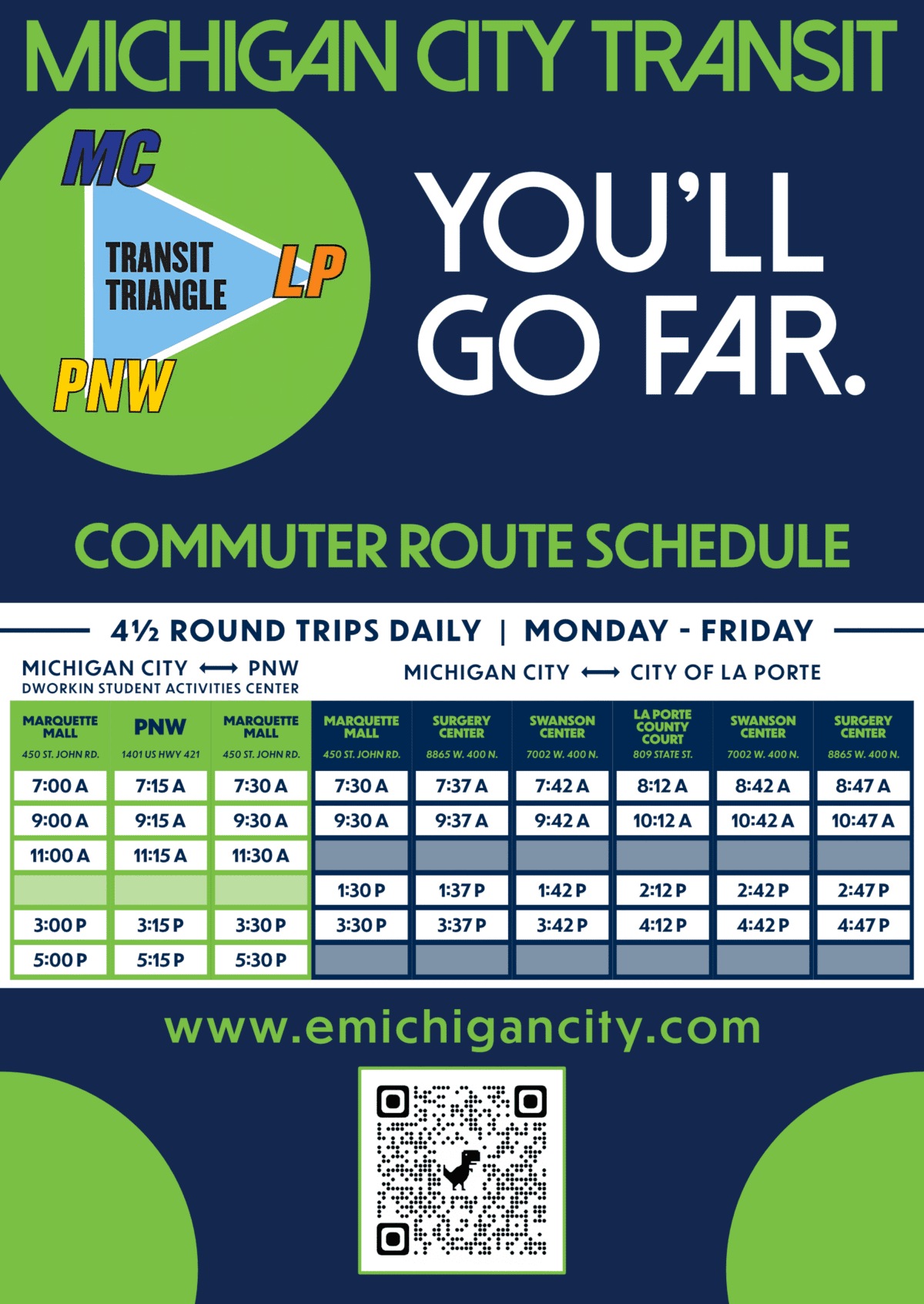 Transit Triangle - City of Michigan City Indiana